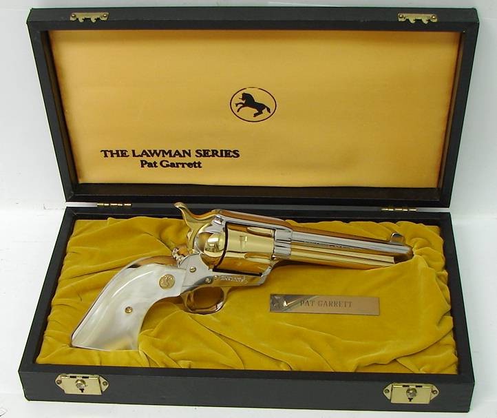 Pat Garrett Lawman Series commemorative Colt Single Action .45 LC ...