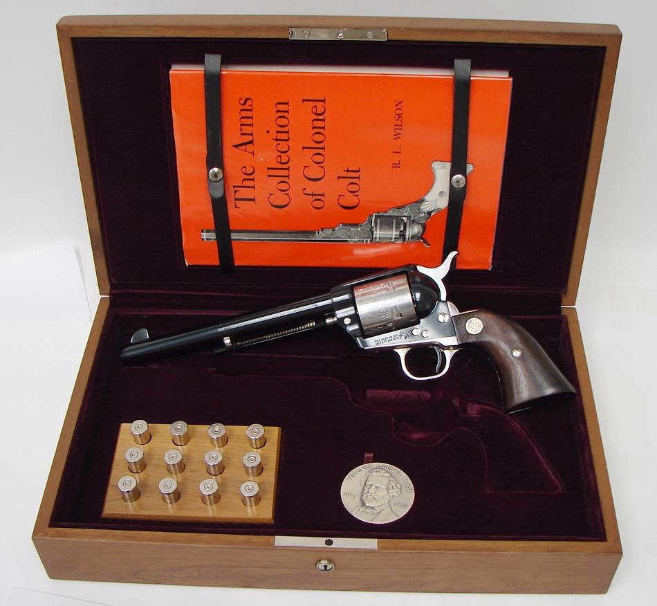 Col. Sam Colt Sesquicentennial Colt SAA .45 LC caliber revolver ...