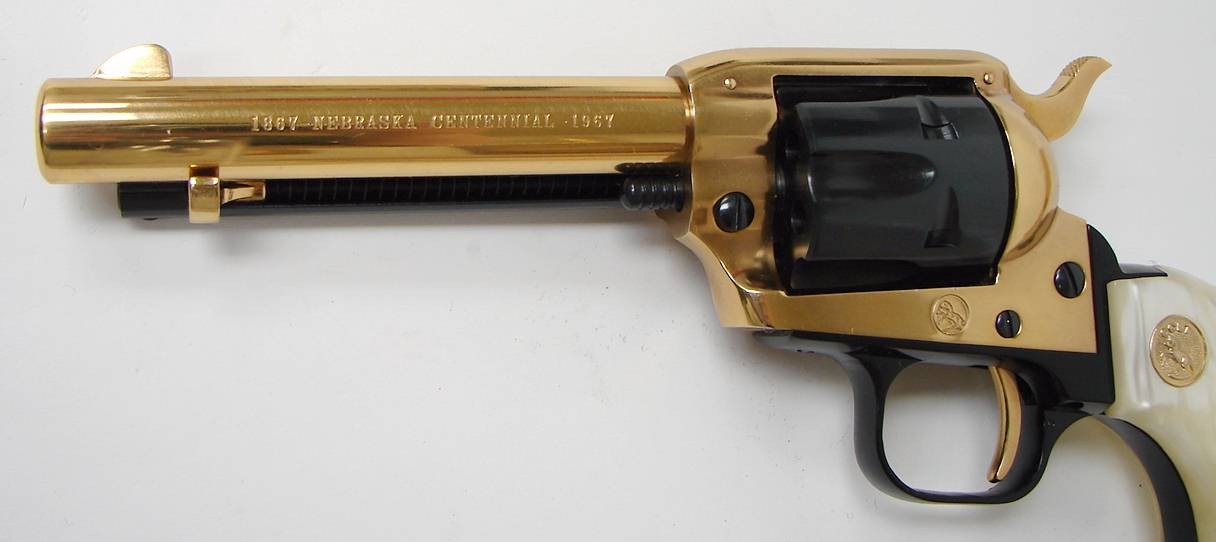 Nebraska Centennial SA Frontier Scout .22 LR Colt Commemorative 1968 ...