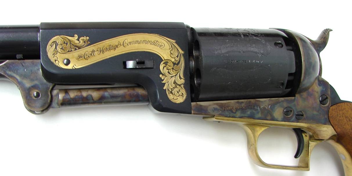 Walker Colt Heritage commemorative revolver with case and book 1980 ...