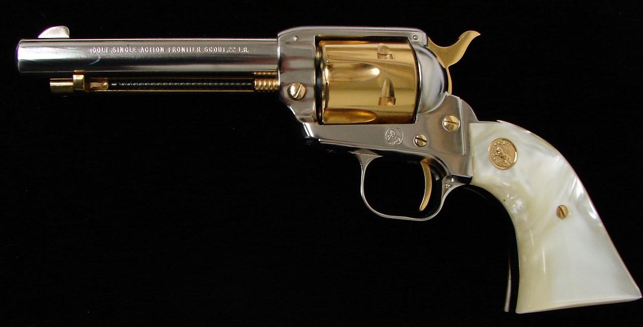 Pat Garrett Commemorative Lawman Series Colt Frontier Scout .22LR ...