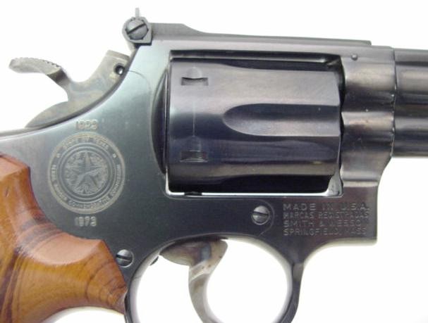 Smith & Wesson Model 19 .357 Magnum Texas Ranger commemorative. (com205 ...