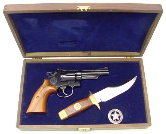 Smith & Wesson Model 19 .357 Magnum Texas Ranger commemorative. (com205 ...