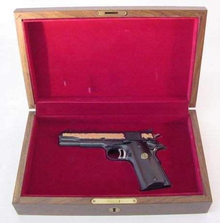 Colt DEA 50th Year 45 caliber commemorative with case. (com260 ...
