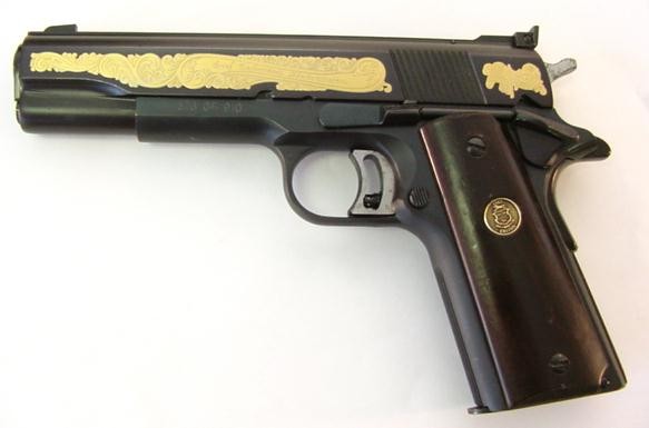 Colt DEA 50th Year 45 caliber commemorative with case. (com260 ...