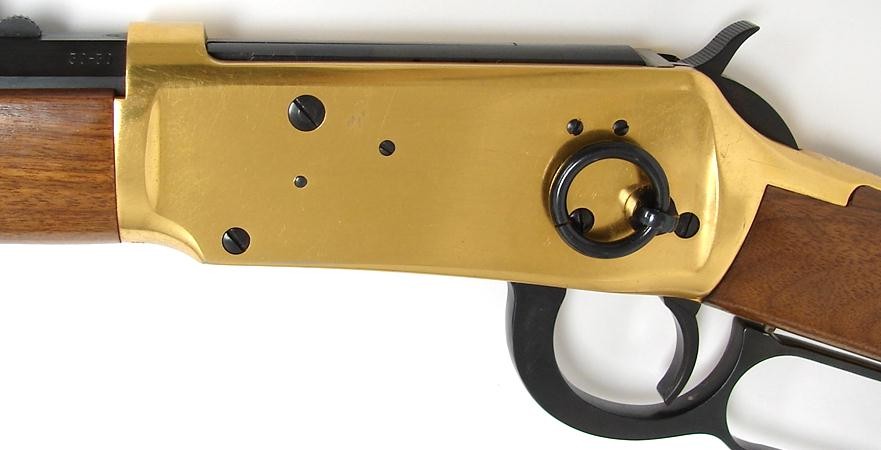 66 Centennial .30-30 caliber Winchester 94 commemorative rifle. Shows a ...