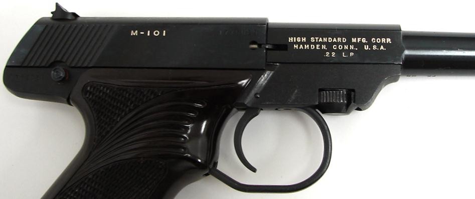 High Standard 101 Duramatic .22 LR caliber revolver. Classic plinker ...
