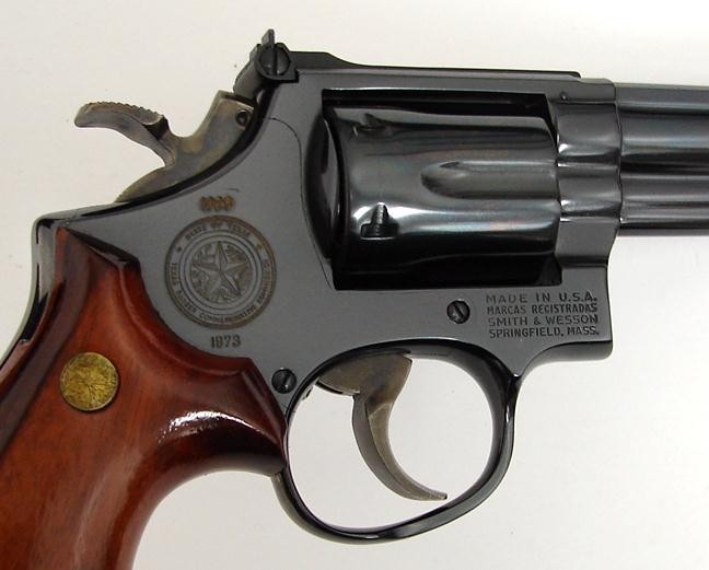 Texas Ranger .357 Magnum caliber Smith & Wesson 19-3 commemorative ...