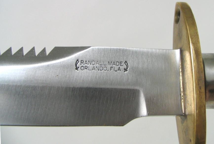 Randall Made Knife M18 - 7 1/2 early 70 s knife with replacement sheath ...