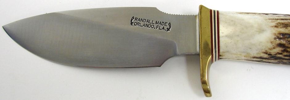 Randall Model 11 Alaskan Skinner Knife with 4 1/2 blade & stag handle ...