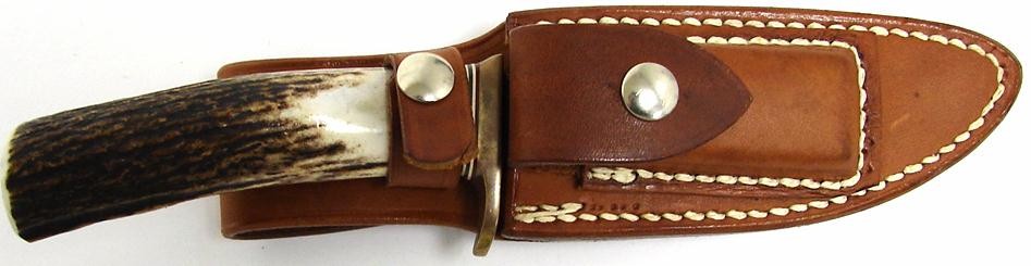 Randall Model 11 Alaskan Skinner Knife with 4 1/2 blade & stag handle ...