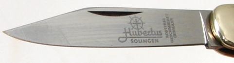 Original Hubertus Lever Lock Auto German made knife with bone handles ...
