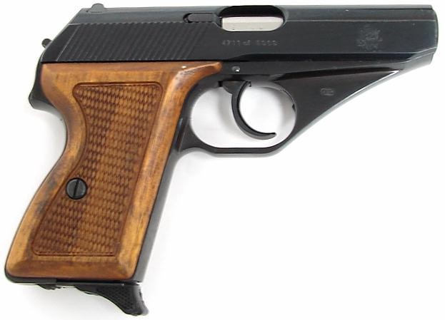 Mauser HSC .380 Auto caliber pistol. American Eagle special edition ...