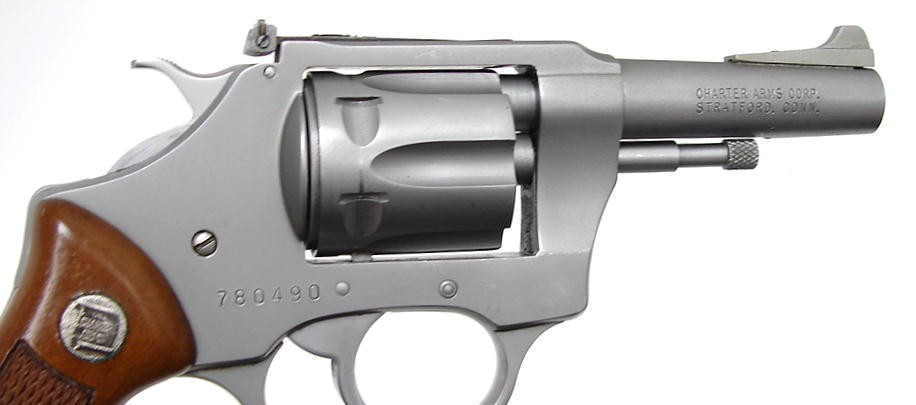 Charter Arms Pathfinder .22 LR caliber revolver. Scarce stainless steel ...
