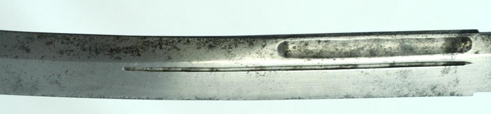 Japanese Wakizashi Nagamaki style 15 1/4 blade unsigned and suriage ...