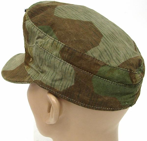 Luftwaffe M-43 Pattern Visor Hat in camo. Dated 1943. Excellent condition. (mh313) - Collector’s ...