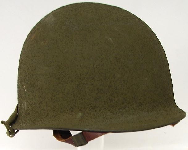 M1 GI Helmet with 2nd type straight brackets and seam at back ...