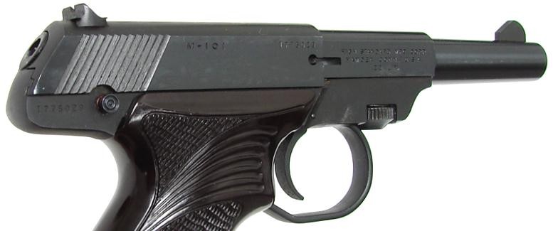 High Standard 101 Dura-Matic .22 LR caliber pistol. Classic plinker in ...