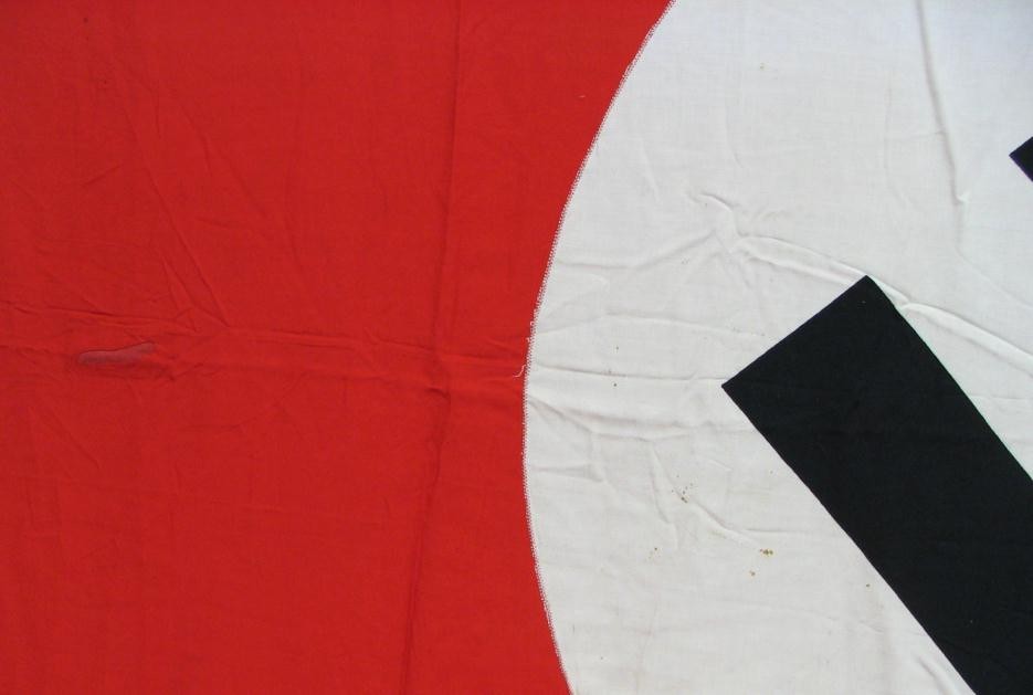 Nazi Party Flag measures 4 x 8 . Original WWII Nazi party flag. (mm494 ...