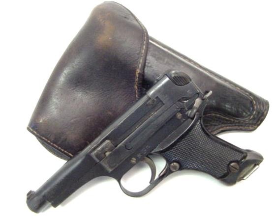 Japanese Type 94 - 8mm pistol with holster. (pr1707) - Collector’s Firearms