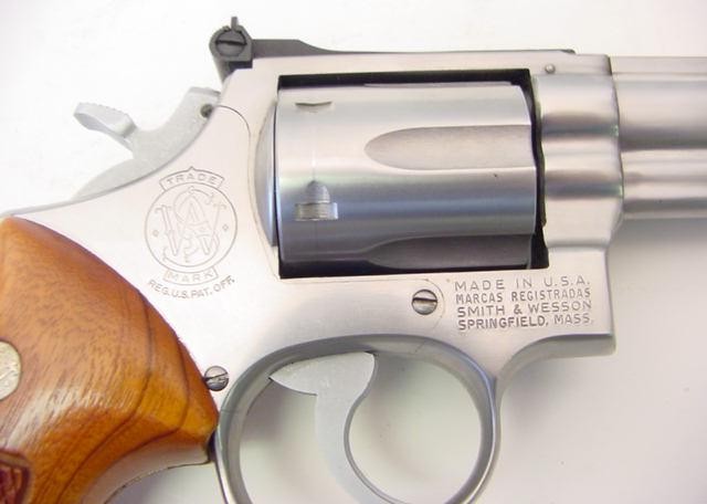 Smith & Wesson Model 66 - 357 Magnum caliber revolver with pinned ...