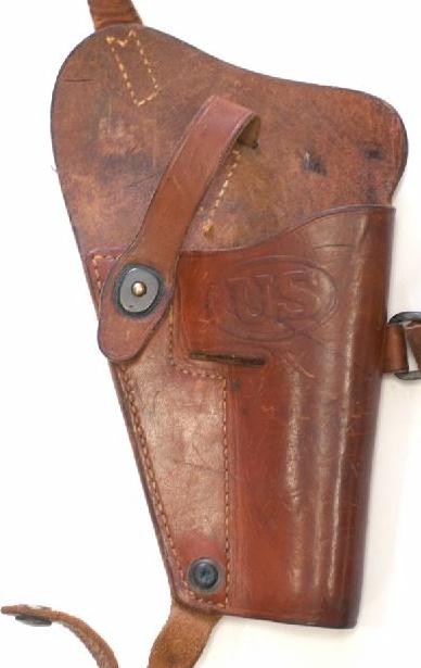 Colt Model 1911 U.S. Army issue 45 caliber pistol with holster. (pr2044 ...
