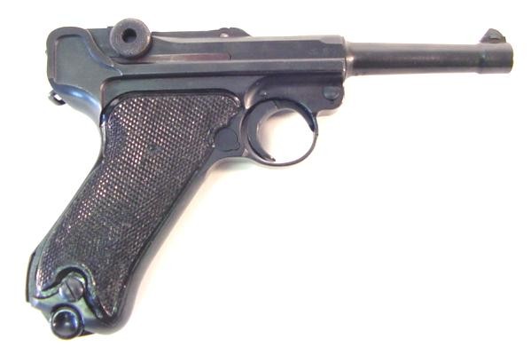 Mauser Luger 9mm pistol dated 1940. Military refinish. (pr2754 ...