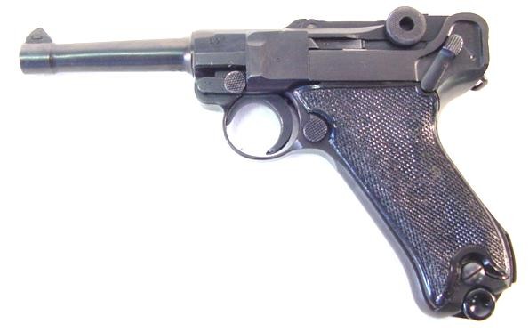Mauser Luger 9mm pistol dated 1940. Military refinish. (pr2754 ...