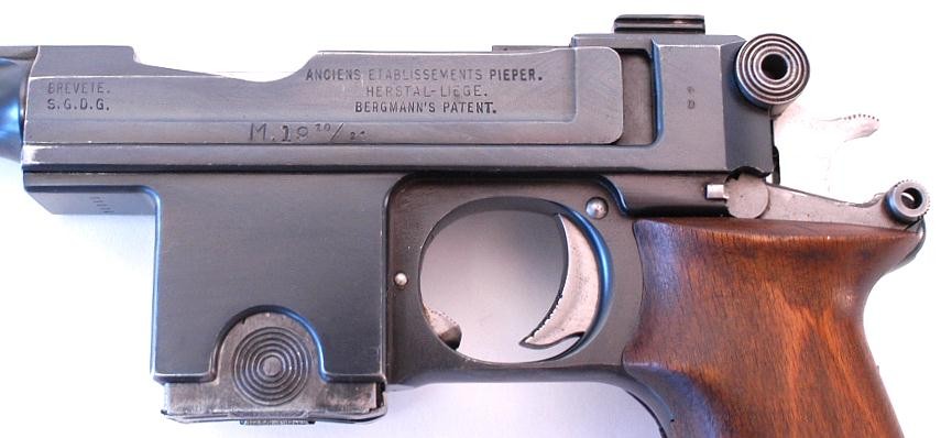 Bergman Model 1910/21 with holster. Excellent condition. (pr2934 ...