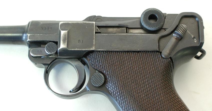 DWM Luger WWI pistol dated 1918. Refinished. (pr3047) - Collectors Firearms
