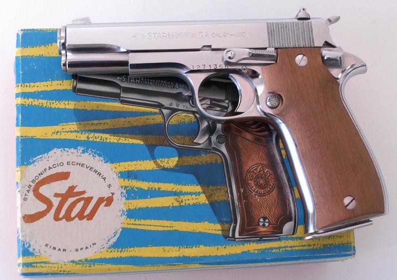 Star Model SM Super .380 ACP caliber pistol with box. (pr3191 ...