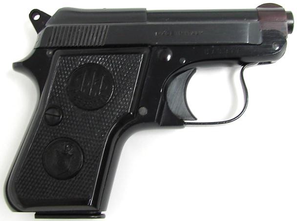 Beretta 950B .25 ACP caliber pistol. Early Italian made gun (pre-1968 ...