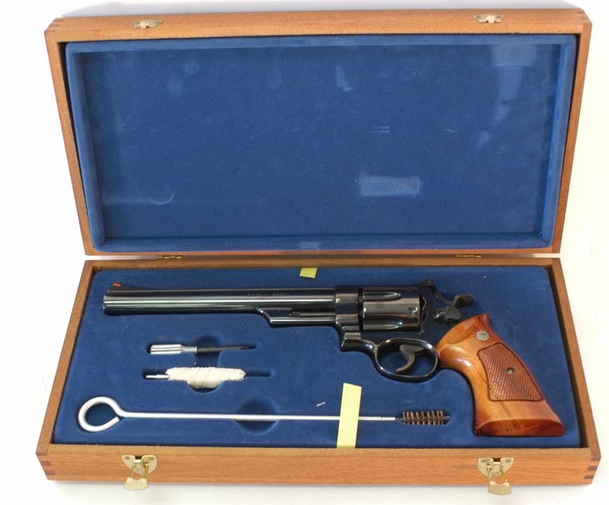 Smith & Wesson Model 57 .41 Magnum caliber revolver pinned & recessed ...