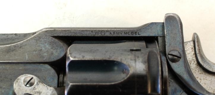 Webley Model 1896 WG Army revolver. John Rigby marked. (pr3409 ...