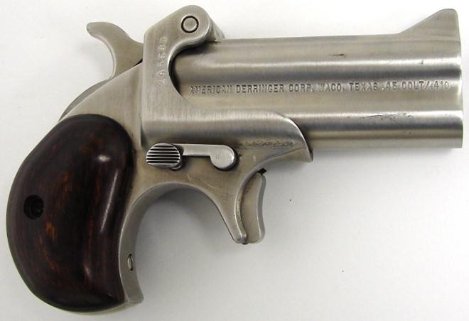 American Derringer Co Model 1 .45 LC/410 gauge caliber derringer. Great ...