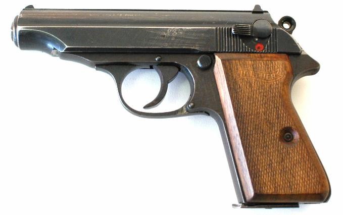 Walther PP .32 caliber pistol. Late War (proper as a mismatch). AC code ...