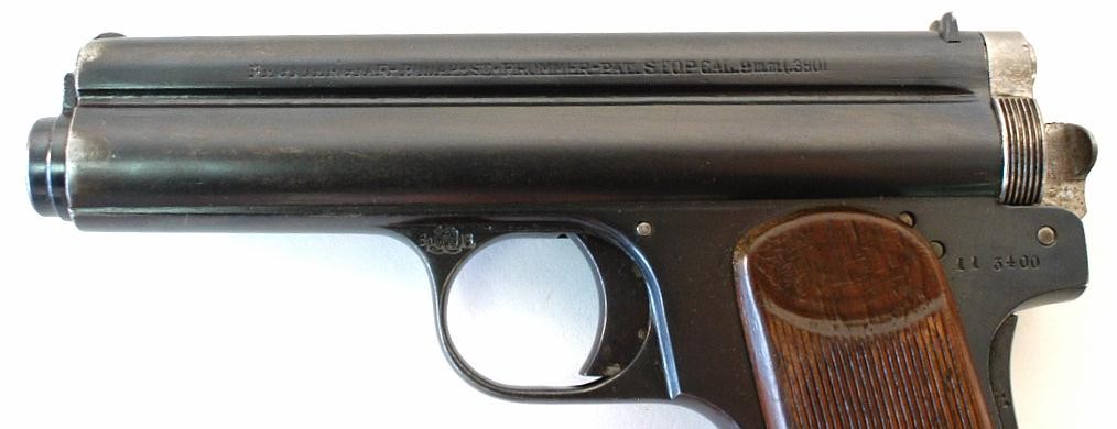 Hungarian Frommer Model 1912 .380 Auto caliber pistol. Excellent ...