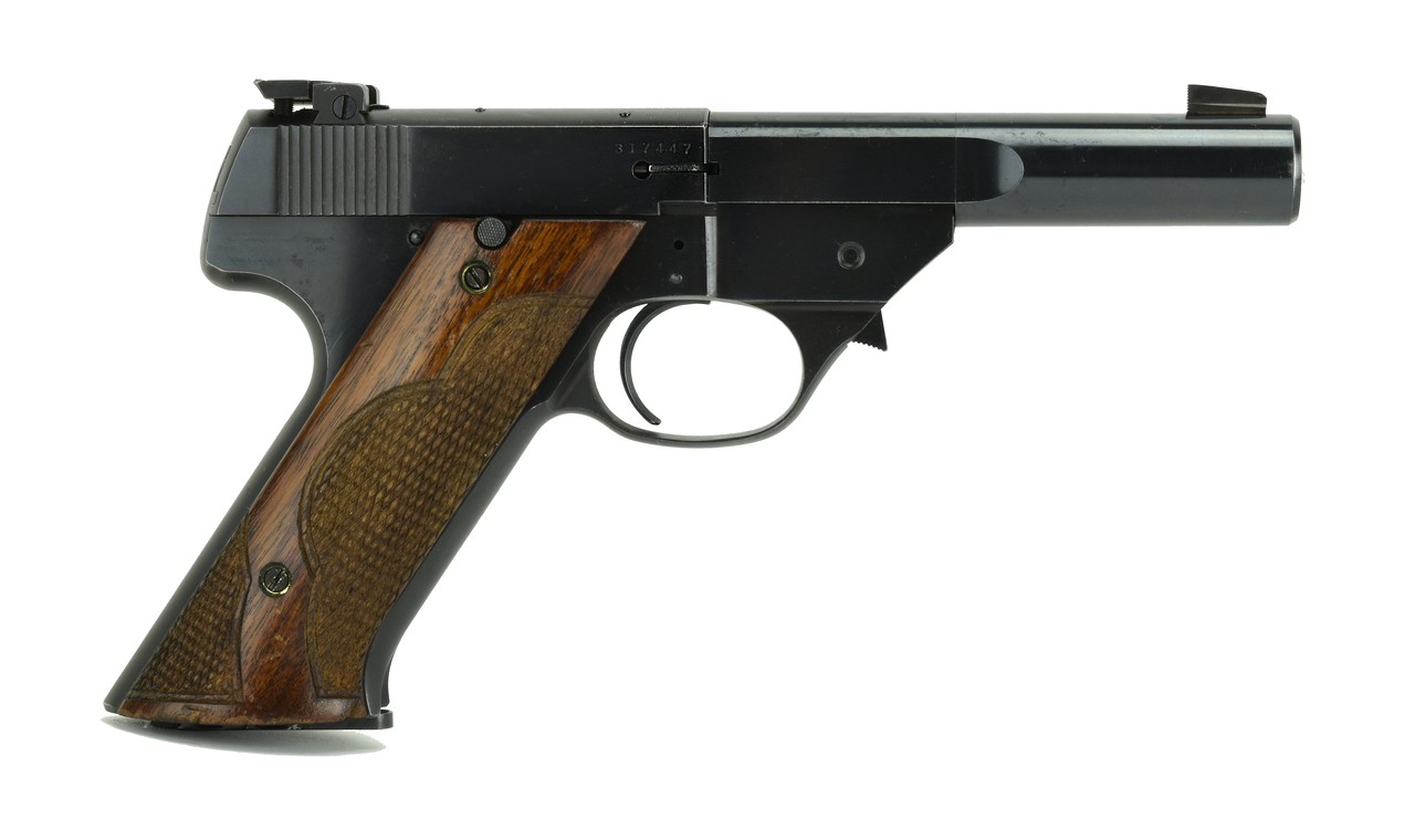 Hi-Standard GE .22 LR caliber pistol for sale.