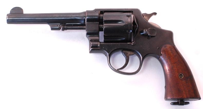 Smith & Wesson Model 1937 Brazilian .45 ACP caliber revolver with crest. (pr3648) - Collectors ...