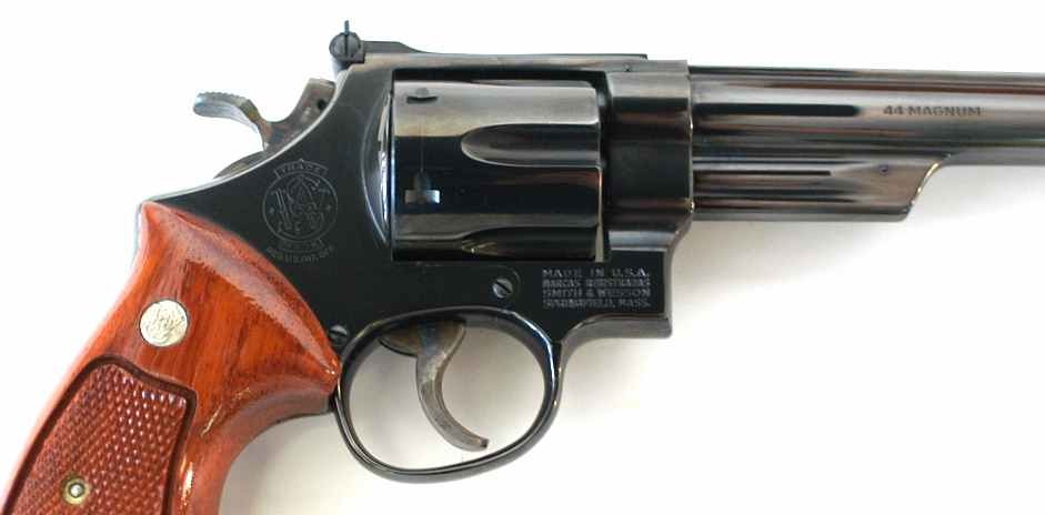 Smith & Wesson Model 29 revolver with 6 1/2 pin barrel and box with ...