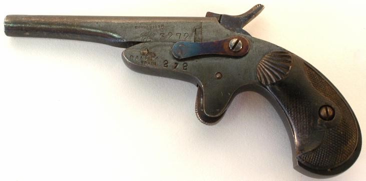 Unusual Spanish Break Open .22 caliber single shot pistol. Excellent ...