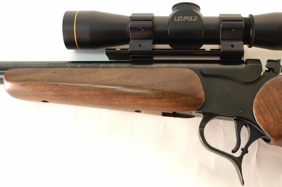 Thompson Center Contender .22 Hornet pistol with 14 barrel and Leupold ...