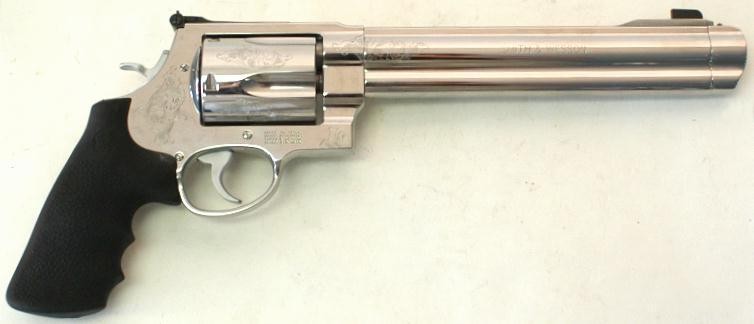 Smith & Wesson Model 500 .500 Mag caliber factory engraved revolver ...