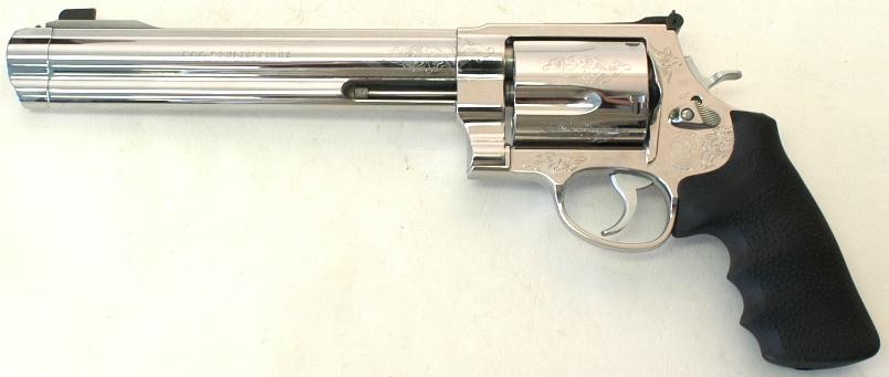 Smith & Wesson Model 500 .500 Mag caliber factory engraved revolver ...