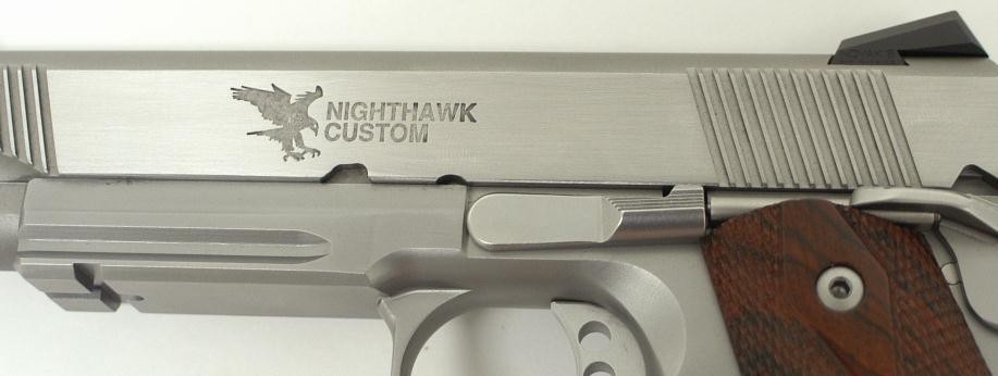 Nighthawk Custom Predator .45 ACP caliber pistol with Recon Rail ...