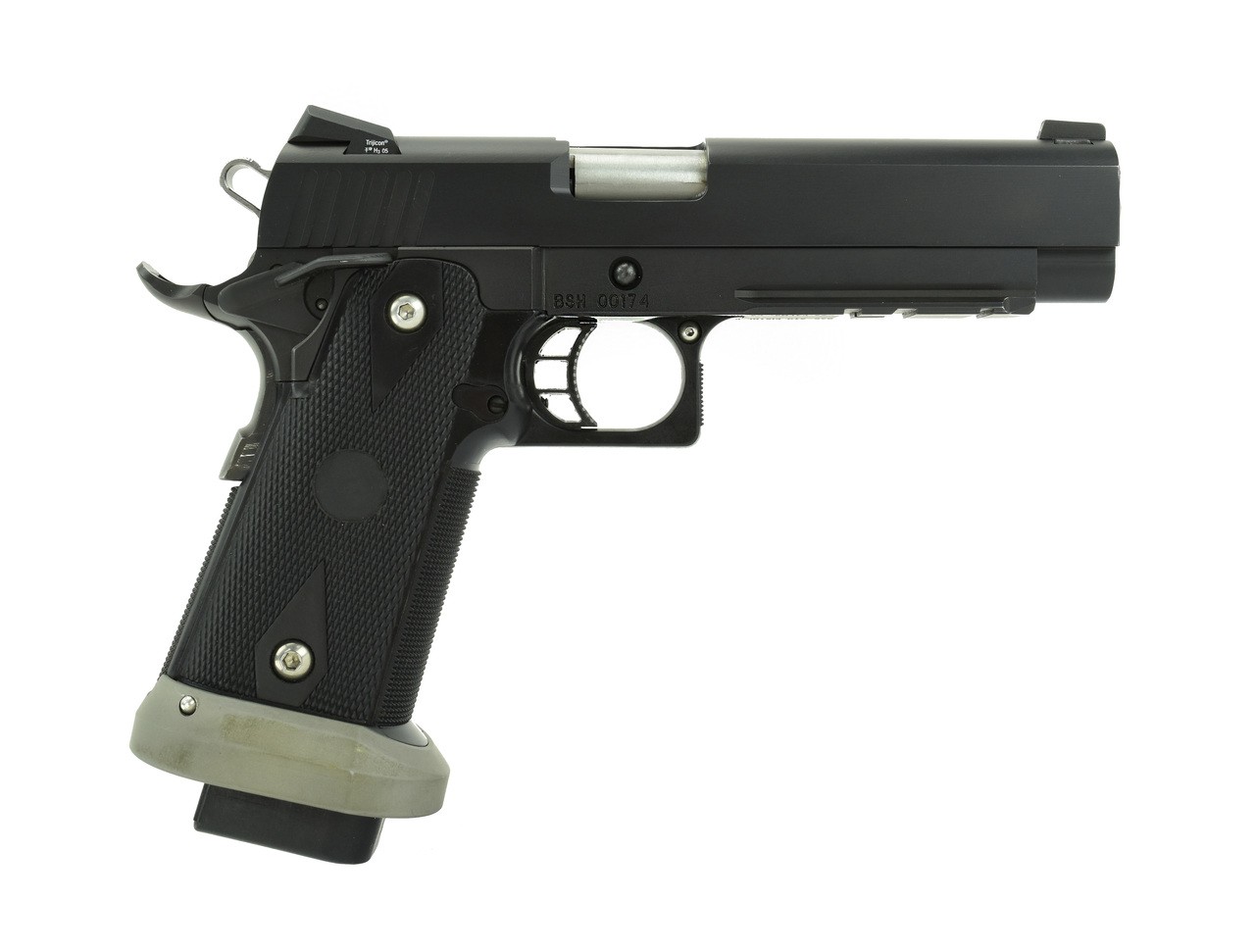 Bar-Sto Precision Custom .45 ACP caliber pistol for sale.