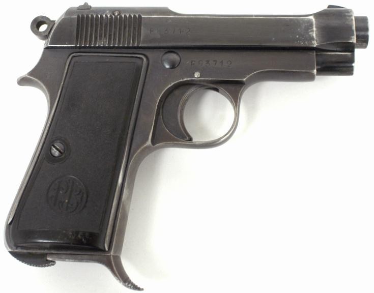 Beretta Model 1934 .380 caliber pistol. WWII Italian Army model with ...
