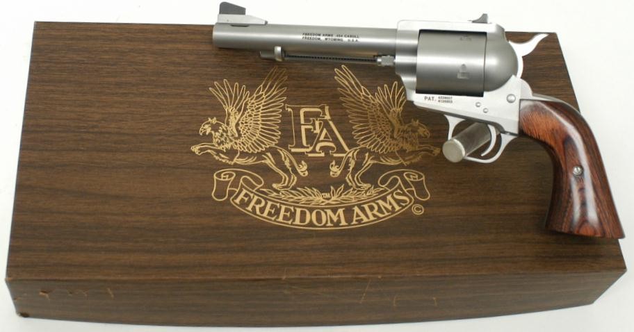 Freedom Arms .454 Casull caliber pistol with 6 barrel. Early model ...