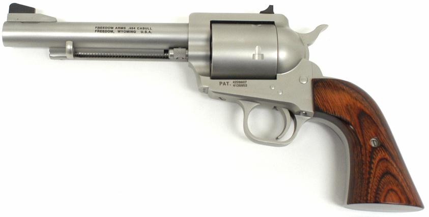 Freedom Arms .454 Casull caliber pistol with 6 barrel. Early model ...