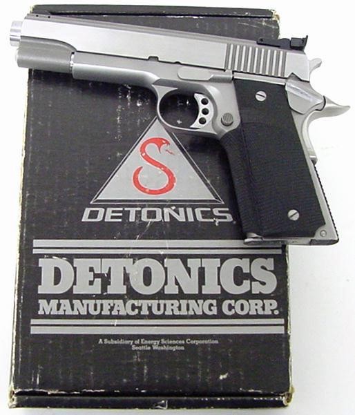 Detonics Scoremaster .45 ACP caliber pistol. Scarce model Premium Grade ...